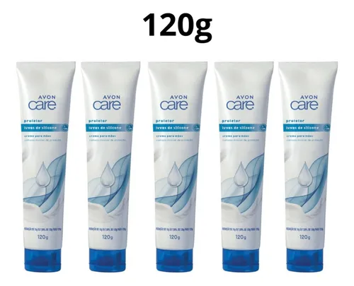 Luvas De Silicone Creme Para Mãos Avon Care 130g 5 Unidades Mercadolivre