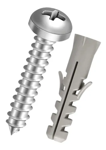 Kit Parafuso 4,8x38 Inox 304 Phillips Com Bucha S8 100 Unid ...