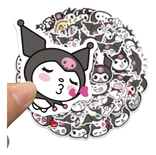 Pack 50 Stickers Sanrio, Kuromi Y Sus Amigos Pack 50 Stickers Sanrio, Kuromi Y Sus Amigos