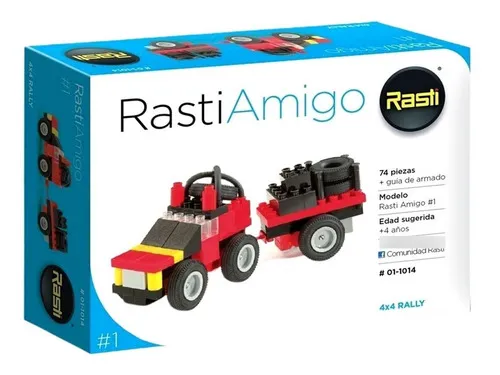 Rasti Amigo 1 74 Peças Mercadolivre