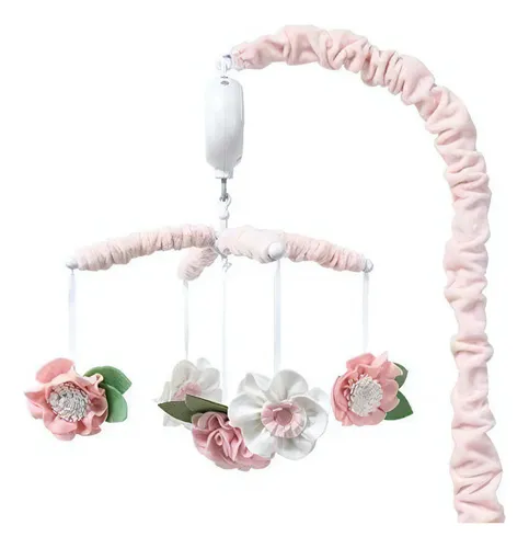 El Móvil De Cuna Musical Floral Rosa | MercadoLibre El Móvil De Cuna Musical Floral Rosa | MercadoLibre