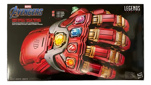 Iron Man Infinity Power Gauntlet Guantelete Poder Original ! Rojo ...