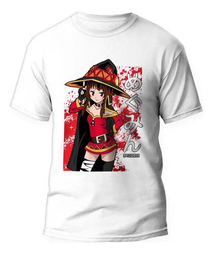 Camiseta Megumin - Kono Subarashii Unissex Anime V7 | MercadoLivre Camiseta Megumin - Kono Subarashii Unissex Anime V7 | MercadoLivre