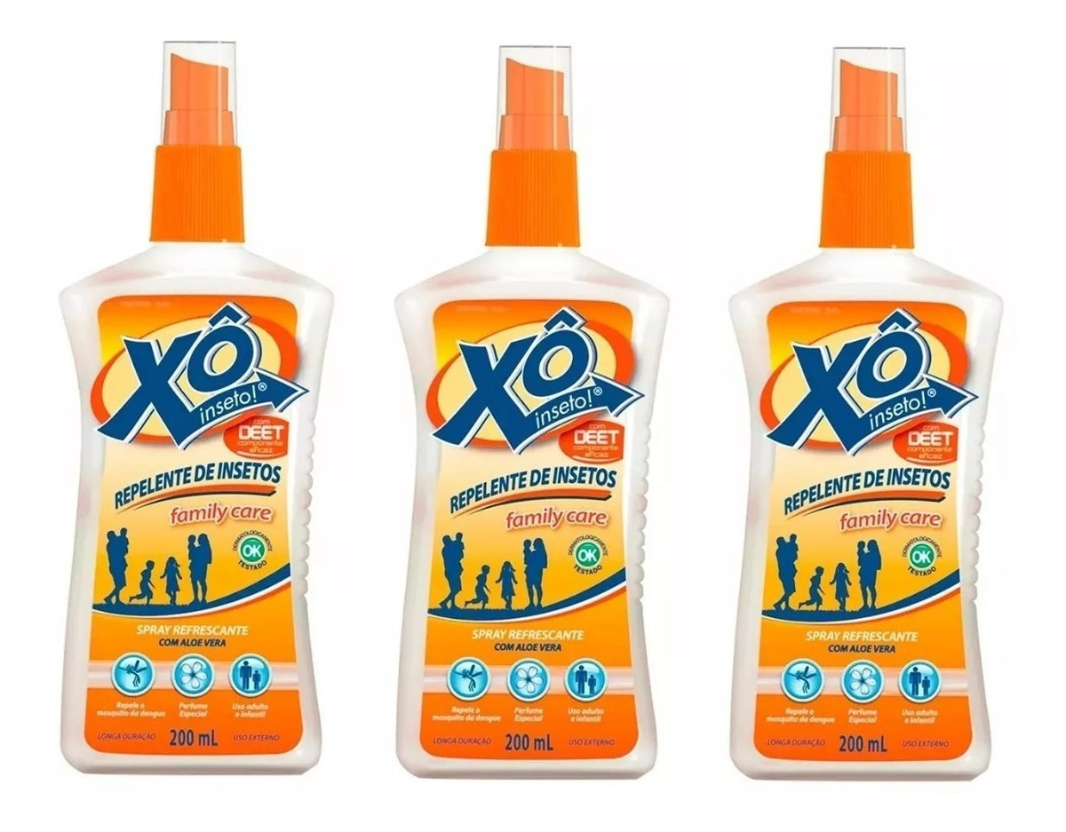 Kit 10 X Repelentes Xo Inseto Spray 200ml - Cimed | MercadoLivre Kit 10 X Repelentes Xo Inseto Spray 200ml - Cimed | MercadoLivre