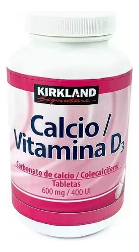 Kirkland Calcio + Vitamina D3 Frasco Con 180 Tab | Envío gratis Kirkland Calcio + Vitamina D3 Frasco Con 180 Tab | Envío gratis