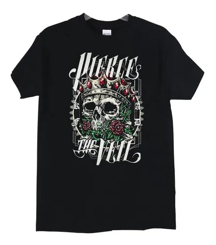 Polera Pierce The Veil Skull Punk Abominatron Cuotas Sin Interés