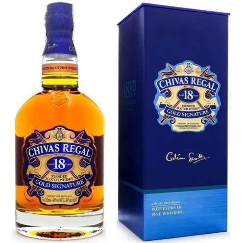 Whisky Chivas Regal 18 Anos 750ml C/ Nota Fiscal E Selo Ipi | MercadoLivre