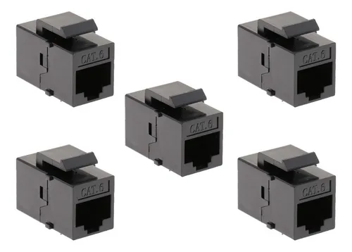 Paquete De 5 Módulos Rj45 Cat 6 Red Module Adapter | Cuotas sin interés