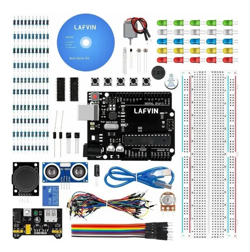 Kit Arduino Básico De Iniciación Con Placa Cont Drk Cuotas Sin Interés