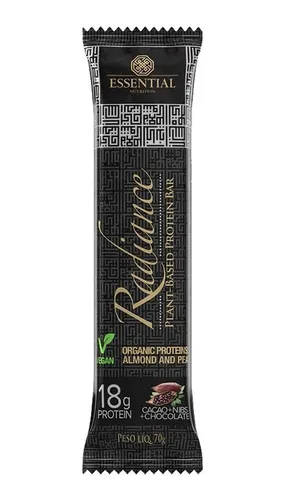 Barra Proteína Vegana Radiance Joy Sabores 50g Essential | MercadoLivre Barra Proteína Vegana Radiance Joy Sabores 50g Essential | MercadoLivre