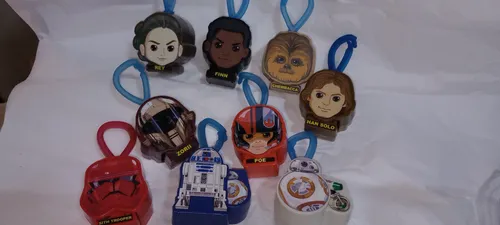 Lote Boneco Chaveiro Star Wars Mc Donald ( Usado) | MercadoLivre Lote Boneco Chaveiro Star Wars Mc Donald ( Usado) | MercadoLivre