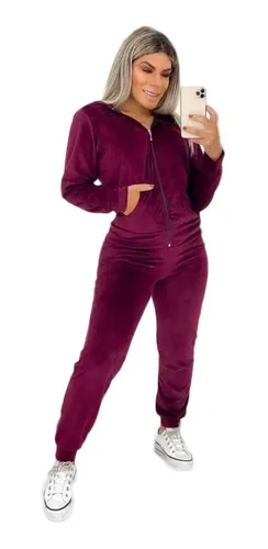 Conjunto De Moletom Feminino Plush Veludo Camurça Agasalho | MercadoLivre Conjunto De Moletom Feminino Plush Veludo Camurça Agasalho | MercadoLivre