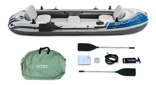Bote Inflável Intex Excursion 5 Remos Barco | Parcelamento sem juros Bote Inflável Intex Excursion 5 Remos Barco | Parcelamento sem juros