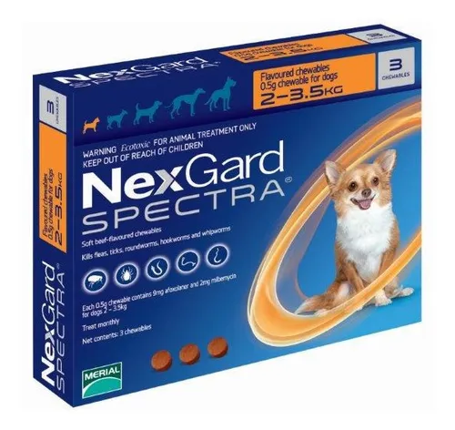 Nexgard Spectra Tamaño A Elegir 1 Tableta en venta en Tultitlán Estado ... Nexgard Spectra Tamaño A Elegir 1 Tableta en venta en Tultitlán Estado ...