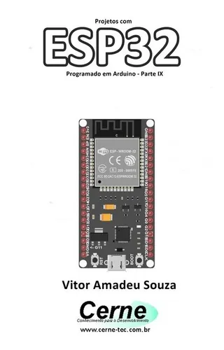 Livro Projetos Com Esp32 Programado Em Arduino Parte Ix Mercadolivre