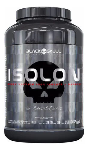 Isolon 900g (whey Isolado + Caseina) - Black Skull Sabor Chocolate ... Isolon 900g (whey Isolado + Caseina) - Black Skull Sabor Chocolate ...