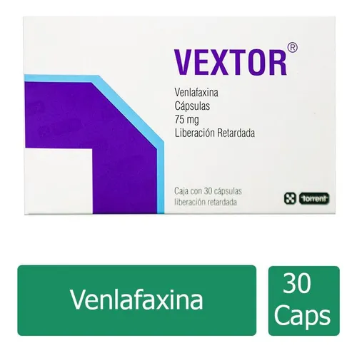 Vextor 75 Mg Caja Con 30 Cápsulas De Liberación Retardada En Venta En Miguel Hidalgo Distrito
