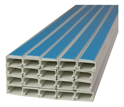 Canaleta De Pvc Adherible 10 Pzas. De 1m 1cm X 2cm (10x20) | MercadoLibre Canaleta De Pvc Adherible 10 Pzas. De 1m 1cm X 2cm (10x20) | MercadoLibre