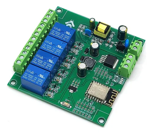 4 Channel Esp8266 Wireless Wifi Relay Module | MercadoLivre 4 Channel Esp8266 Wireless Wifi Relay Module | MercadoLivre