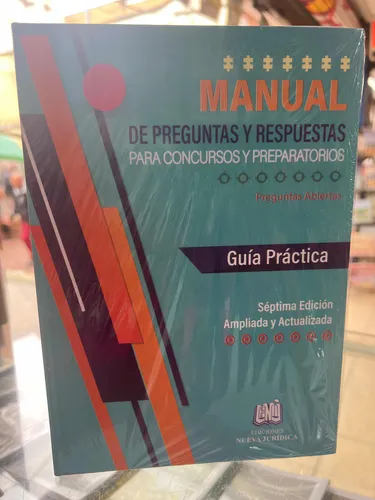 Manual De Preguntas Y Respuestas 2023 | Envío gratis Manual De Preguntas Y Respuestas 2023 | Envío gratis