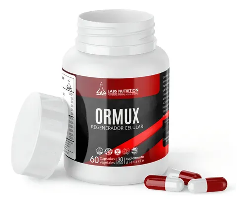 Suplemento Nutricional Ormux Cápsulas Labs Nutrition 60 Unidades ...