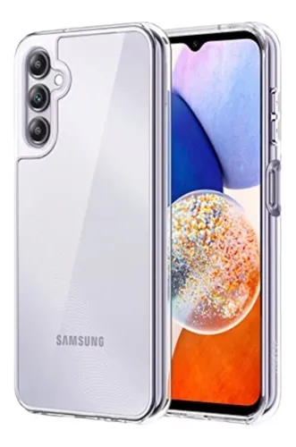 Case Funda Protector Uso Rudo Clear Para Samsung A14 5g Meses Sin Interés