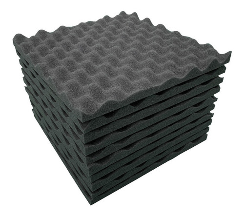 Esponja De Absorción De Sonido 10 Piezas Panel De Espuma A Cuotas
