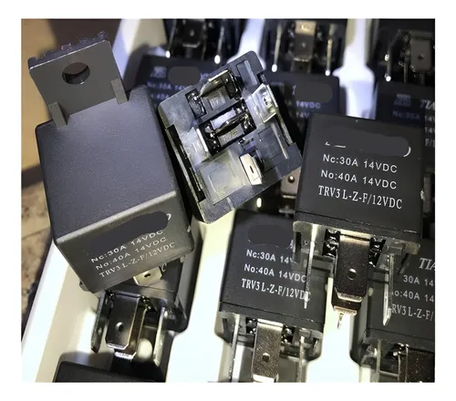 1pcs Trv3 12vdc (v4-1c-12v-40a) Relay 5-pin; Relay Base | Parcelamento ...
