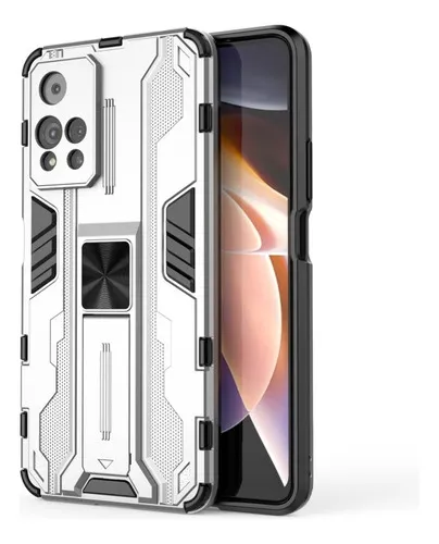 Funda Para Redmi Note 12 Pro 4g Supersonic Cristal 9d Color Plateado
