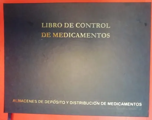 Libro De Control De Medicamentos Para Almacenes 200 Folios Libro De Control De Medicamentos Para Almacenes 200 Folios