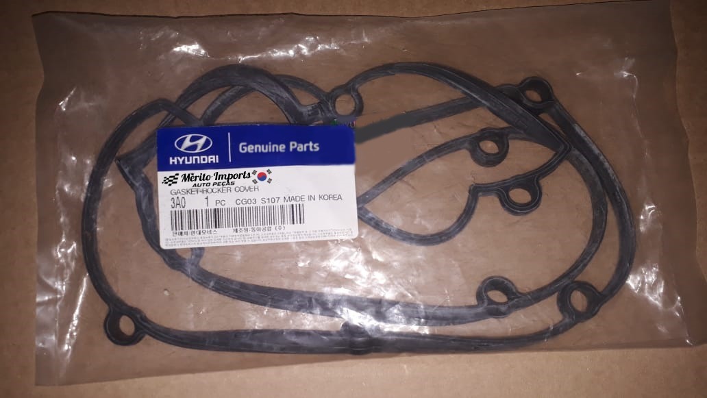Junta Tampa De Valvula Original Hyundai I30 2.0 16v Ano08/12 ... Junta Tampa De Valvula Original Hyundai I30 2.0 16v Ano08/12 ...