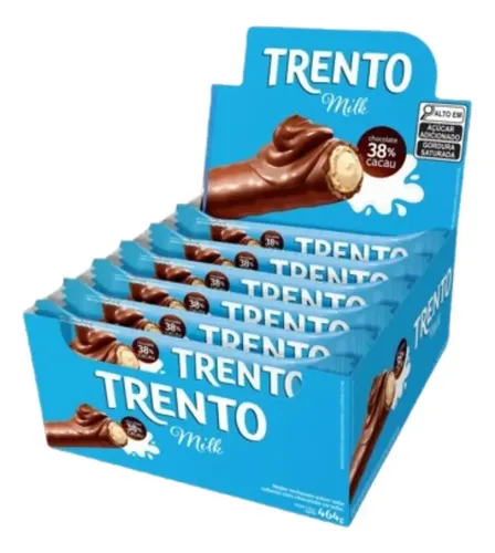 Trento Peccin PECCIN S A milk com sem agregado caixa 29 g | MercadoLivre