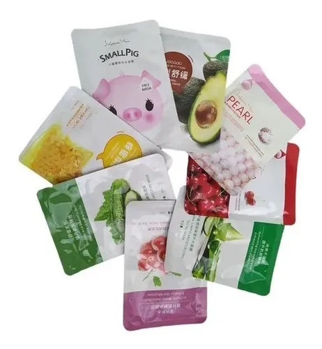 10 Mascarillas Faciales Hidratante Coreanas Mercadolibre