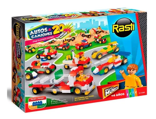 Rasti Autos Y Camiones 20 Modelos 175 Piezas 1080 Cantidad De Piezas 175 Mercadolibre