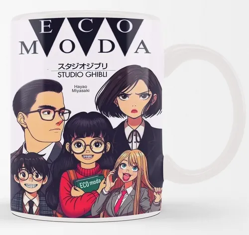 Pocillo Mug - Betty La Fea - Ecomoda - Studio Ghibli - Anime Pocillo Mug - Betty La Fea - Ecomoda - Studio Ghibli - Anime