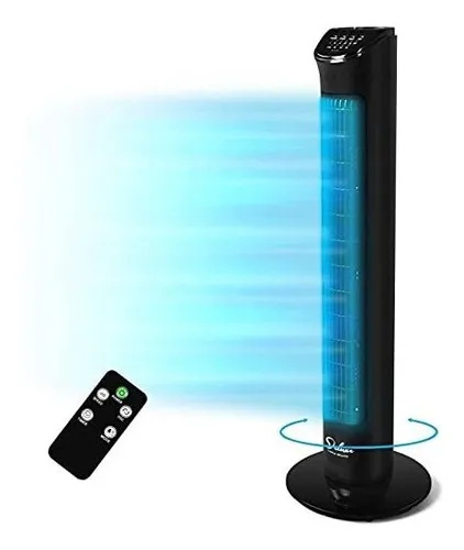 Simple Deluxe Ventilador De Torre Oscilante Eléctrico De 32 Meses Sin