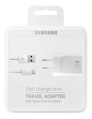 Cargador Samsung Original Carga Rapida 15w + Cable Tipo C en venta en ... Cargador Samsung Original Carga Rapida 15w + Cable Tipo C en venta en ...