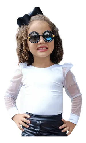 Bory Infantil Manga Bufante De Tule Roupa Menina Estilosa | MercadoLivre Bory Infantil Manga Bufante De Tule Roupa Menina Estilosa | MercadoLivre