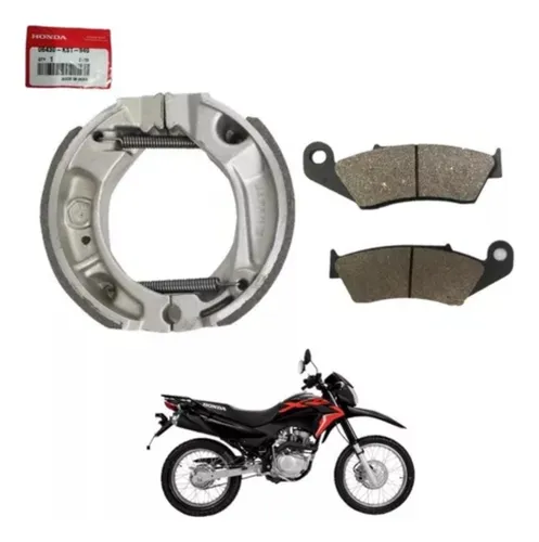 Balatas Traseras Originales Y Delanteras Para Honda Xr 150! Balatas Traseras Originales Y Delanteras Para Honda Xr 150!