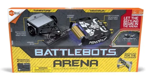 Hexbug Battlebots Arena Minotaur Y Tombstone | Envío gratis Hexbug Battlebots Arena Minotaur Y Tombstone | Envío gratis