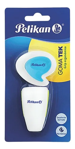 Goma Tek Borrador Blanca Plástica Ergonómica Pelikan | MercadoLibre Goma Tek Borrador Blanca Plástica Ergonómica Pelikan | MercadoLibre
