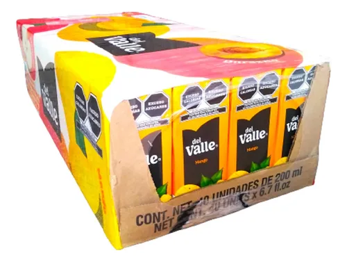 Jugos Del Valle Kids Surtido 40 Pzs 200ml | MercadoLibre