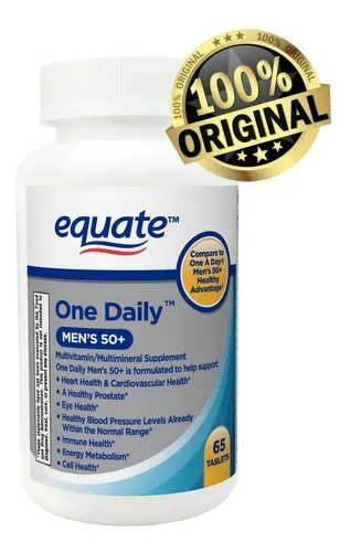 Suplemento en comprimidos Equate Suplemento One Daily para Hombres 50 ... Suplemento en comprimidos Equate Suplemento One Daily para Hombres 50 ...