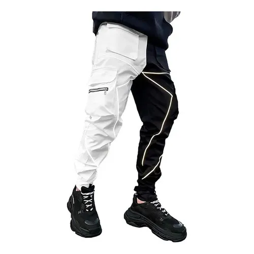 Calças Cargo Masculinas Hip Hop Techwear Harem Frete Grátis