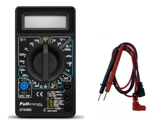 Tester Digital Multímetro Dt-830b Con Buzzer Tester Digital Multímetro Dt-830b Con Buzzer