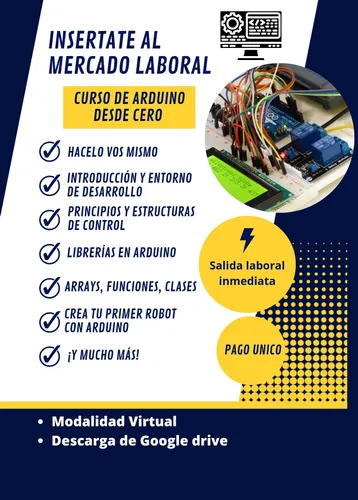Curso De Arduino Desde Cero - Completo - Intensivo en venta en Lanús Bs ... Curso De Arduino Desde Cero - Completo - Intensivo en venta en Lanús Bs ...
