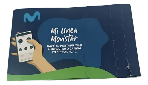 Movistar Chip En Blanco Sin Numero Recupera Tu Linea | Envío gratis