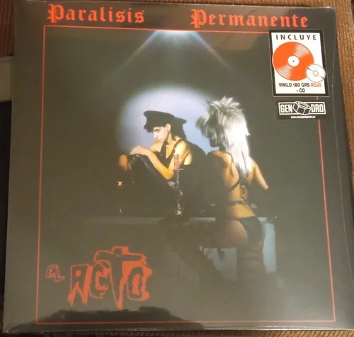 Vinilo Parálisis Permanente El Acto Nuevo Y Sellado Cuotas Sin Interés