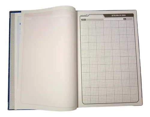 Libro Florete Bitácora De Obra Forma Francesa 96 Hojas en venta en San ...