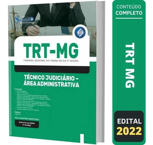 Apostila Trt Mg - Técnico Judiciário Área Administrativa | MercadoLivre Apostila Trt Mg - Técnico Judiciário Área Administrativa | MercadoLivre